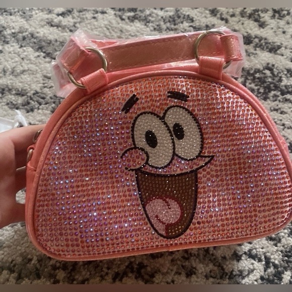 Dolls Kill | Bags | Dolls Kill X Spongebob Patrick Rhinestone Bowler ...